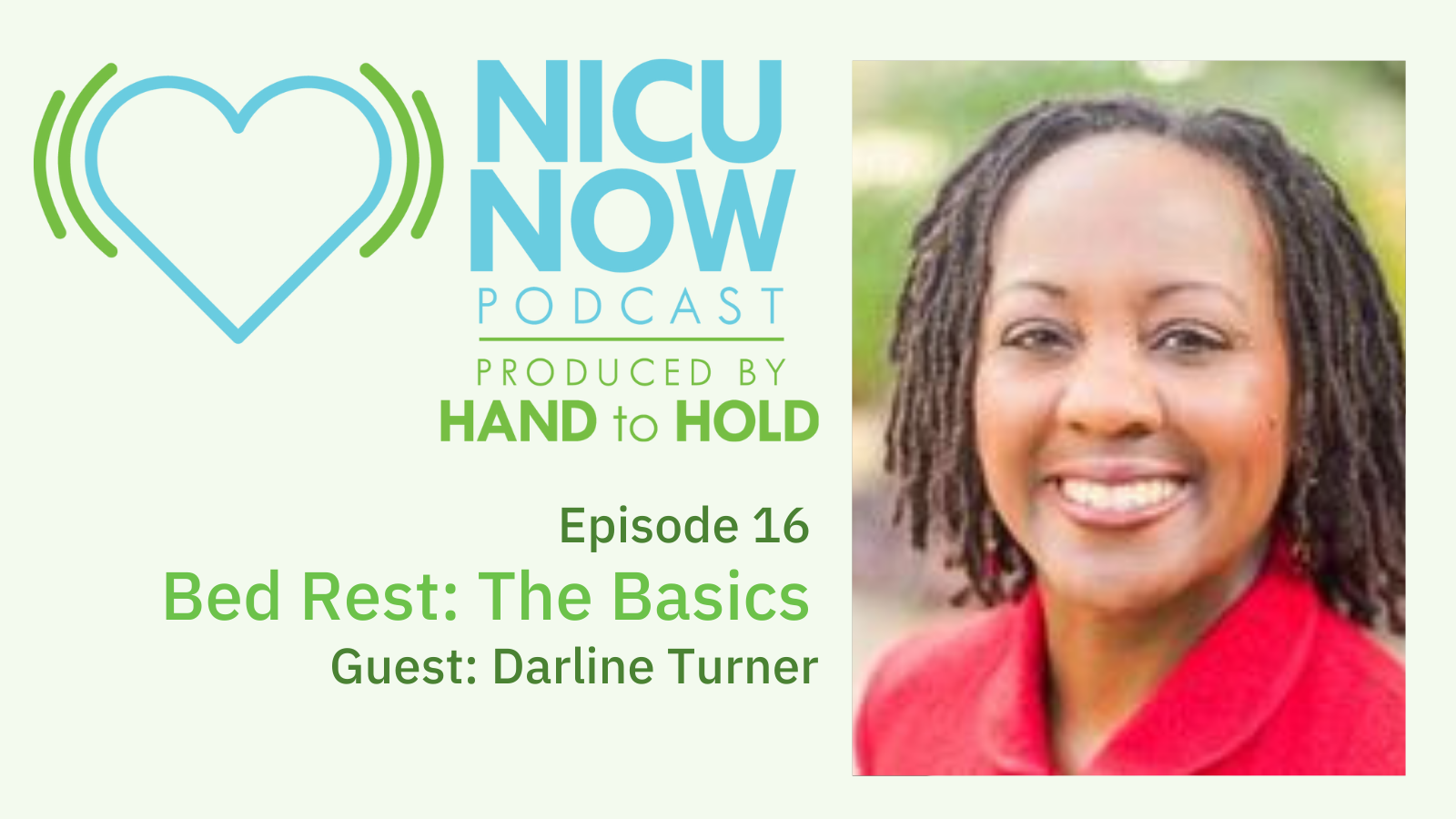 NICU Now Episode 16: Bed Rest, the Basics - Hand to Hold